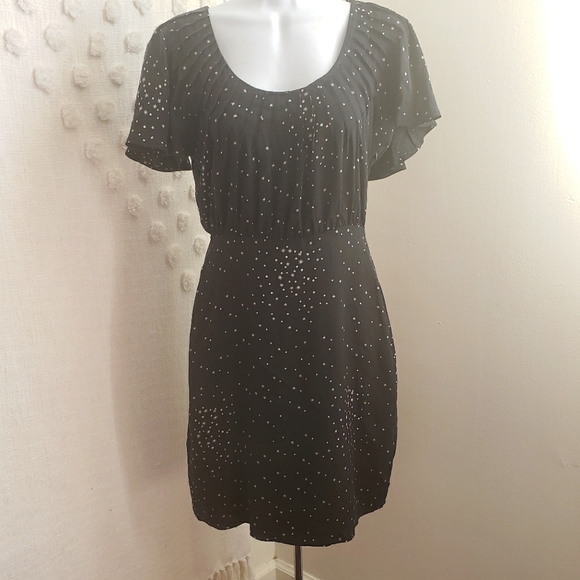 Madison Marcus | Dresses | Madison Marcus Black W White Stars Dress ...